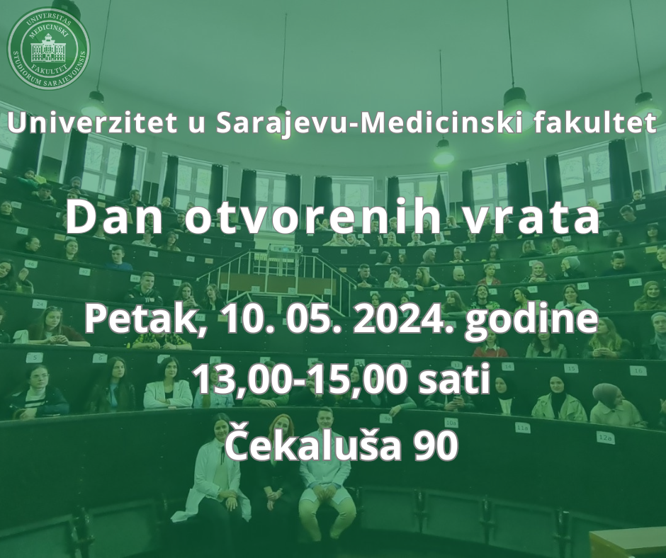 Dan otvorenih vrata Medicinskog fakulteta Univerziteta u Sarajevu | Univerzitet u Sarajevu